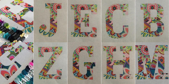 Letters – Colors Of Praise Needlepoint
